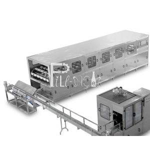 Quality 12 Heads 1000BPH 5 Gallon Bottle Washing Machine for sale