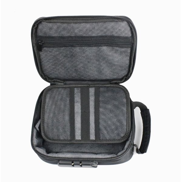 Quality custom 1680D Nylon Smell Proof Bag With Combination Lock for sale