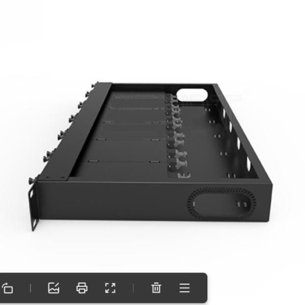 Quality Fiber Optic Equipment Patch Panel Cassette Module MPO Rack 1u 144 Core Upc/APC for sale