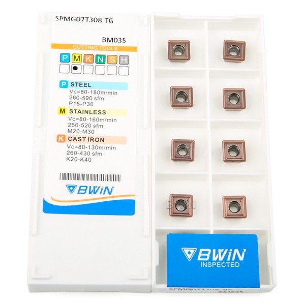 Quality Spmg 140512 Cnc Carbide Lathe Insert for sale