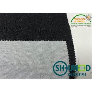 Quality Double Dot Interfacing Material , PA Coating pcc Interlining Shrinkage for sale