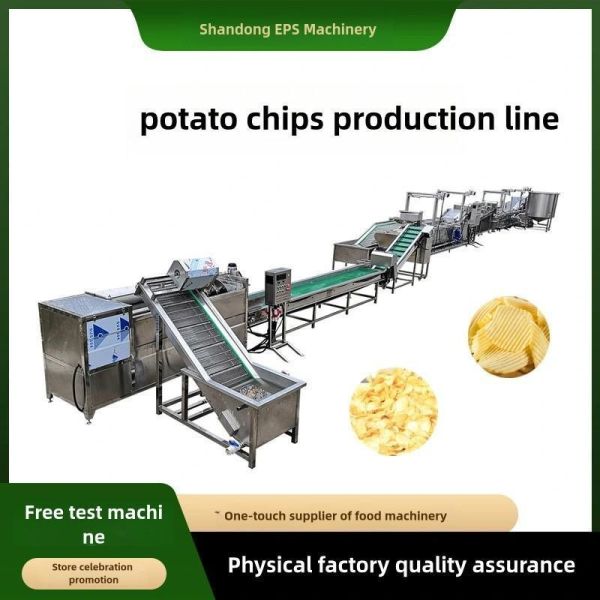Quality Automatic Grade Industrial Potato Chip Processing Machinery for Consistent for sale