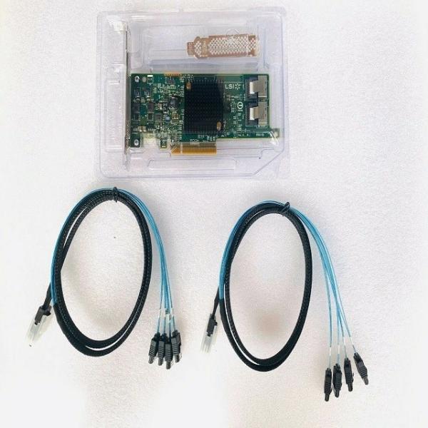 Quality 6Gbps LSI 9207-8i PCIE3.0 HBA FWP20 IT Mode ZFS FreeNAS UnRAID 2 SFF-8087 for sale