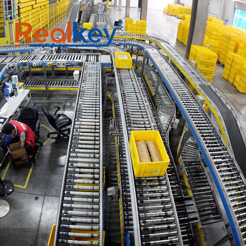 Quality Standard Heavy Duty Powered Roller Conveyor Energy Efficiency High Load Capacity for sale