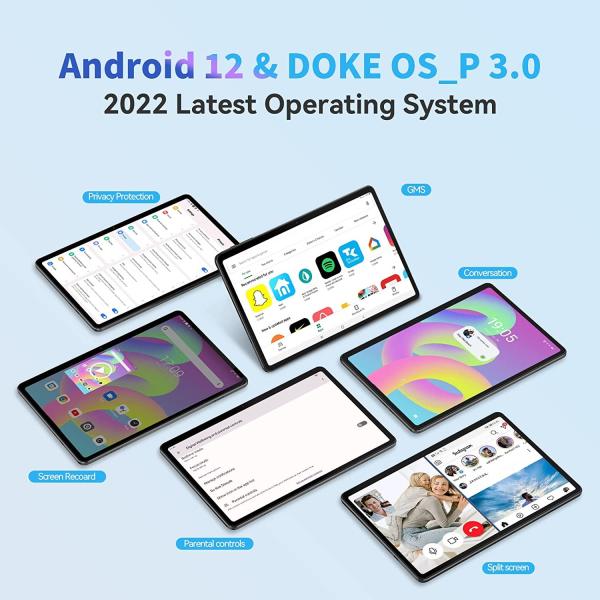 Quality 10inch Android 12 Ultrabook Tablet PC 64GB For Office Learning Online for sale