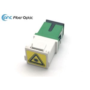 Quality SC Shutter Fiber Optic Adapters for sale