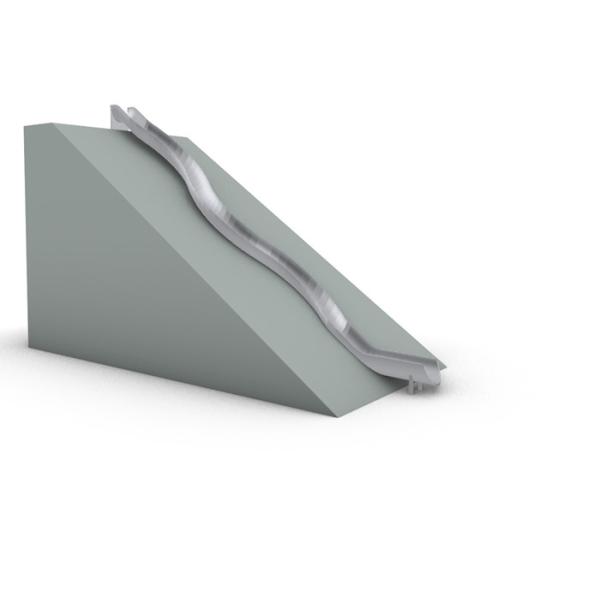 Quality S Shaped Childrens Ss304 Stainless Steel Slides For Scenery Site Slope for sale