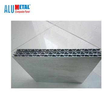Quality Green A2 Fireproof Aluminum Corrugated Panel 3mm PVDF Acp Sheet 1100 Alloy for sale