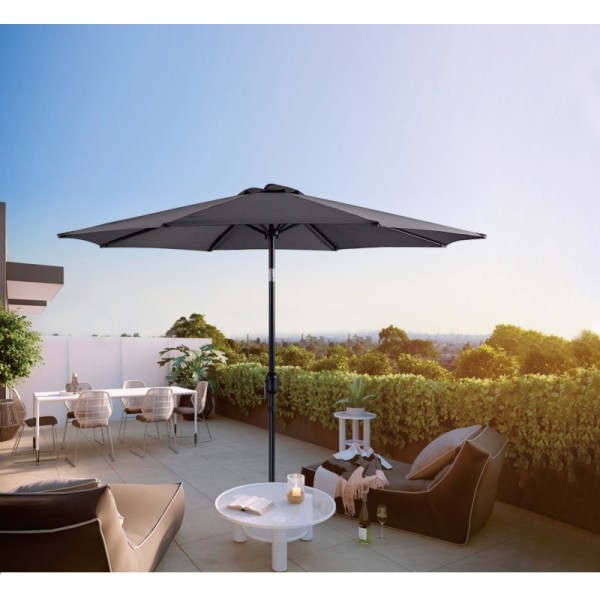 Quality Large Cantilever Patio Umbrella Handle Offset Sunroof Garden UV Protection Terrace Umbrella for sale