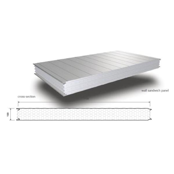 Quality Chrome Coating House Wall 0.3mm EPS Sandwich Panel Machine for sale