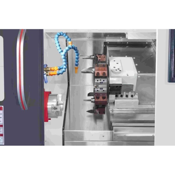 Quality High Performance 3 Axis CNC Turret Lathe Automatic CNC Turning Lathe Machine for sale