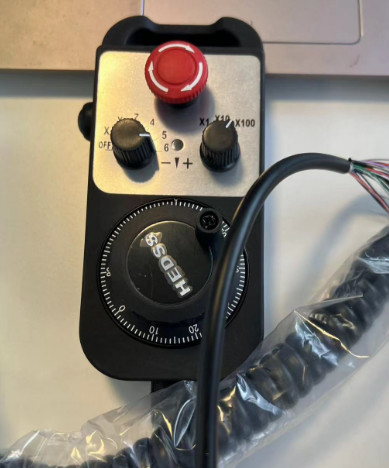 Quality Emergency Stop Electronic Handwheel Manual Controller Handwheel Cnc Machine for sale