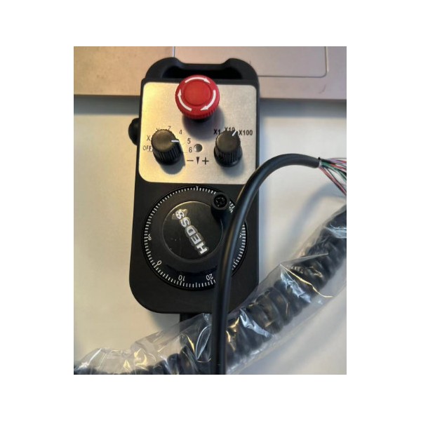 Quality Emergency Stop Electronic Handwheel Manual Controller Handwheel Cnc Machine Centre Manual Pulse Generator (mpg) for sale