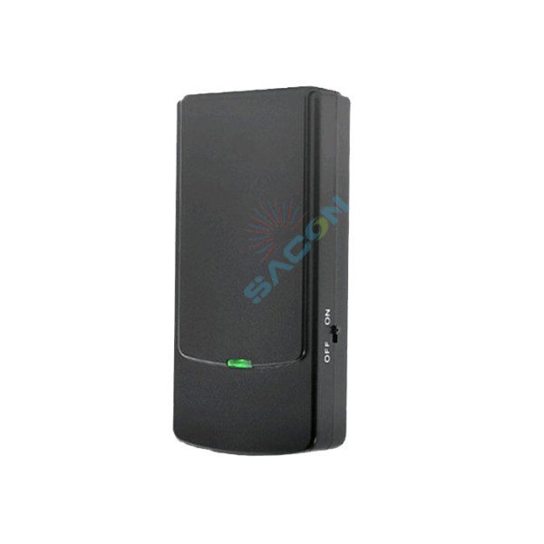 Quality Mini Hidden Signal Jammer with 0.5W Output Power 10m Jamming Range and Built-in Battery for sale