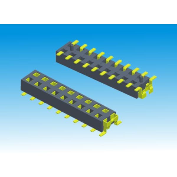 Quality Female Header Side Entry Singe Row SMT Type For Pcb Board 2.00mm Pitch for sale