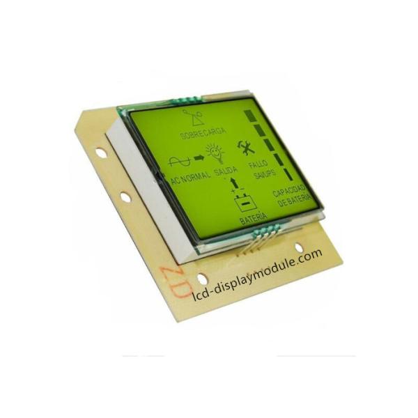 Quality Metal PIN TN LCD Display Screen ISO14001 Approved 42.00mm * 35.00mm Viewing Area for sale