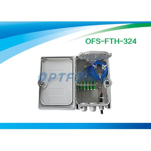 Quality Micro Splitter Fiber Termination Box Passive Optical Points FTTH 16 SC Adapter for sale