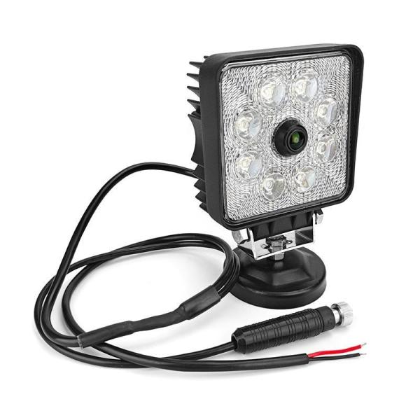 Quality 27W LED Work Light IP67 Heavy Duty Work Light 10V - 36V DC With Rear View Camera for sale