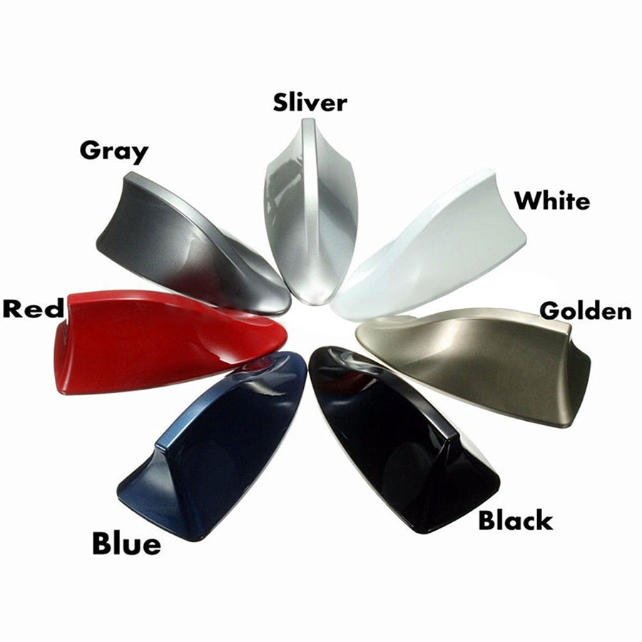 Signal Decoration Car Trim Universal FM/AM Radio Shark Fin Roof Car Antenna Aerial