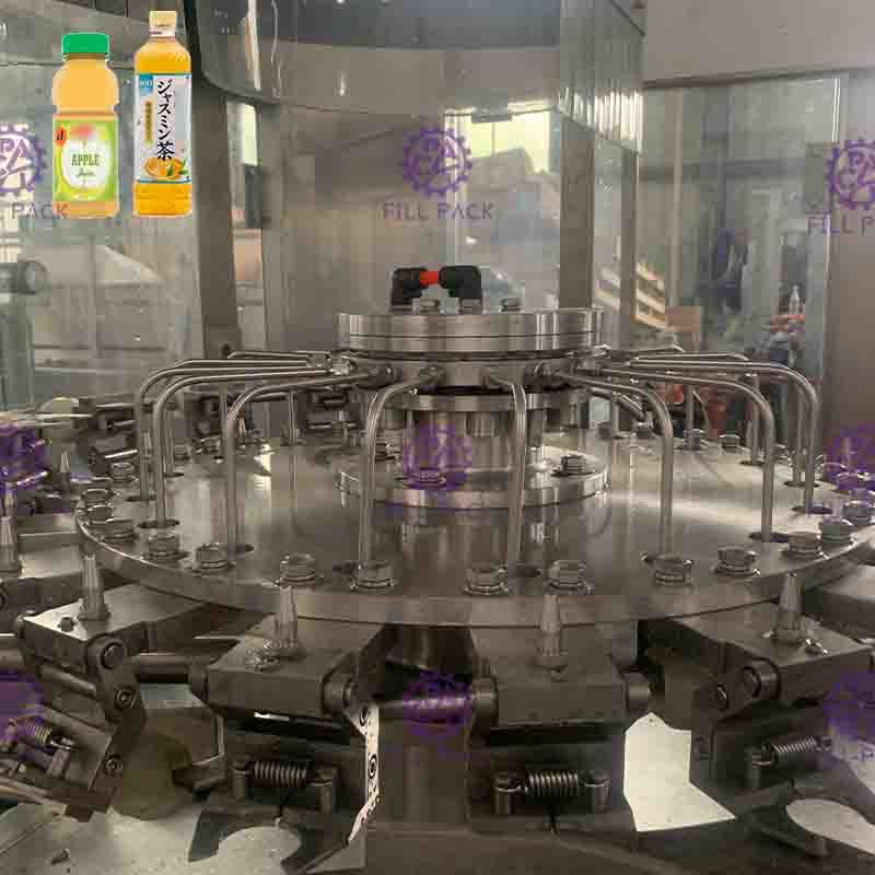 Quality High Capacity Pulp Juice Filling Machine Plastic Bottles PLC Control for sale