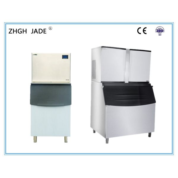 Quality 880kgs/24h Output Restaurants Use Automatic Ice Machine Air Cooling Mode 22 * 22 * 22MM Ice Size for sale