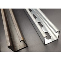 Quality Parallel Plunge Unistrut Strut C Channel 41x21 Stainless Steel Strut Q235 for sale