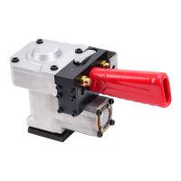 Quality Portable PP&PET Pneumatic Strapping Tensioner Machine Double Solder Joint for sale