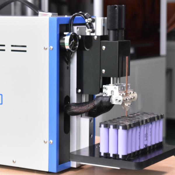 Quality High Precision Battery Pack Assembly Equipment 18650 Pneumatic Spot Welder for sale