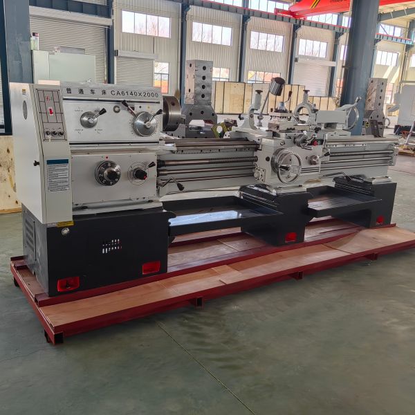 Quality Manual Engine Lathe CA6140x2000: 400mm HT300 Bed For Stable Heavy Cutting for sale