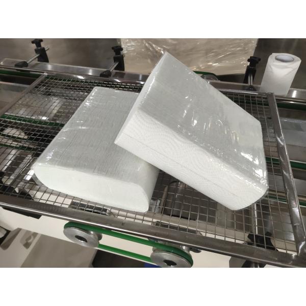 Quality Semi Automatic V And N Fold Hand Towel Paper Bagging Machine for sale