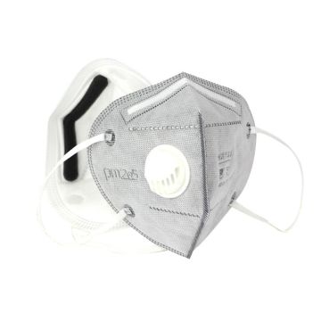 Quality Skin Friendly Foldable Ffp2 Mask Large Breathing Space With High Elastic Ear for sale