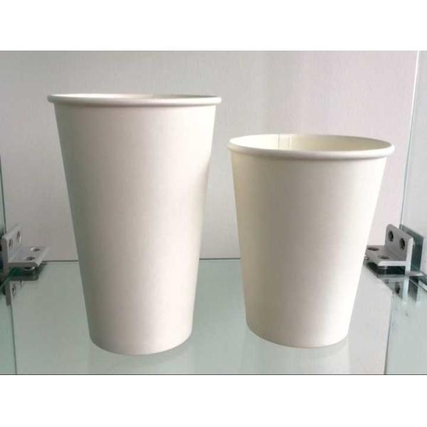 Quality 8 Oz Paper Disposable Water Cups , Eco Friendly Paper Cups Single Wall for sale