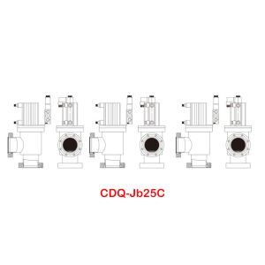 Quality Compact Vat Vacuum Valves DN25 Flange 0.4 ～ 0.7 MPa Air Compression for sale