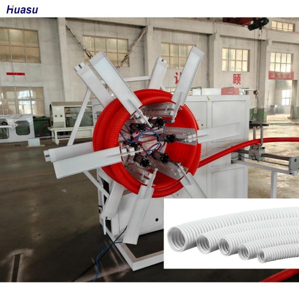 Quality Corrugated Pipe Production Line Extrusion Line Platform Facilitating Automated for sale
