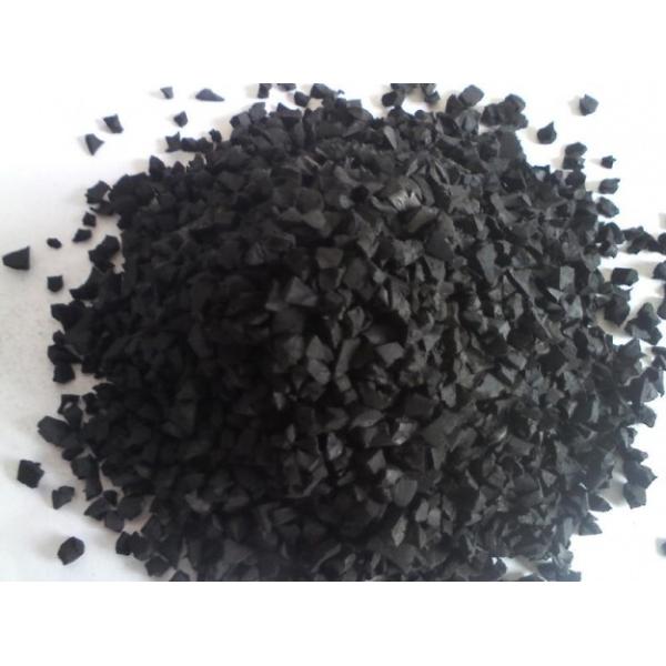 Quality 1mm - 4mm SBR Rubber Granules Environment Friendly Artificial Grass Rubber Pellets for sale