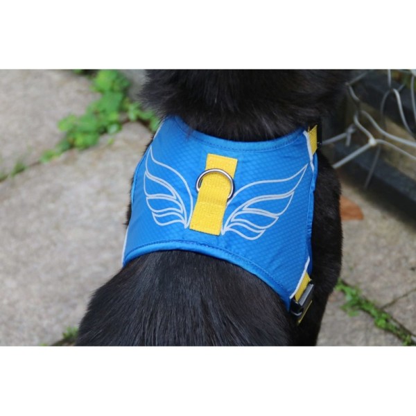Quality Soft Adjustable Snap Buckles Reflective 20" Dog Walking Harness for sale
