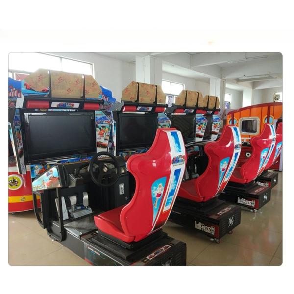 Quality Single Player Car Racing Game Machine CE Certificated For Amusement Park for sale