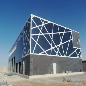 Quality Fireproof Steel Structure Building Prefab Customizable Eco-Friendly for sale