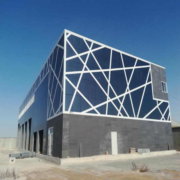 Quality Fireproof Steel Structure Building Prefab Customizable Eco-Friendly for sale