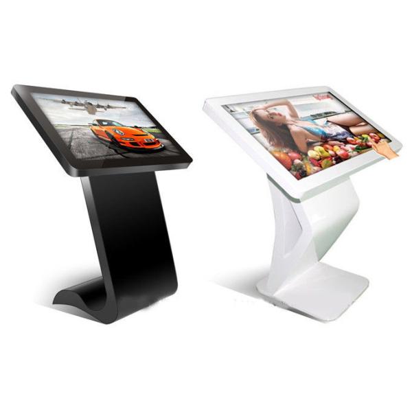 Quality Scratchproof 43 Inch Floor Self Service Touch Screen Kiosk for sale