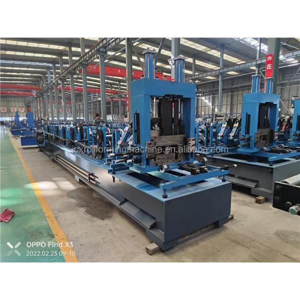 Quality Full automatic CZ purlin profile light gauge steel frame roll forming machine for sale