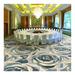 Quality Office Gym And Fitness Room Carpet Woven Axminster Carpet Wool And Nylon for sale