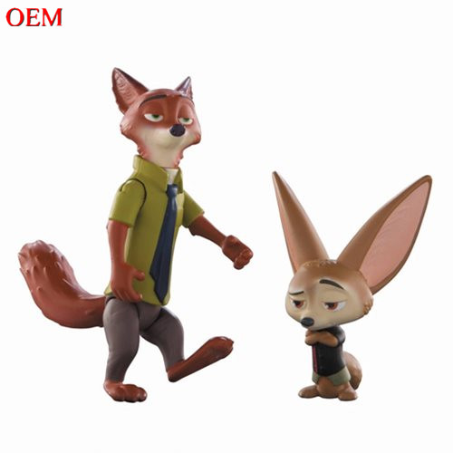 Quality Customized Toy Clawhauser And Bat Eyewitness Mini-Figure for sale