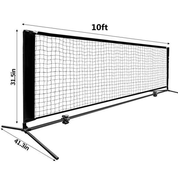 Quality Customized Portable Pickleball Net 300cm Wooden Pickleball Paddles for sale
