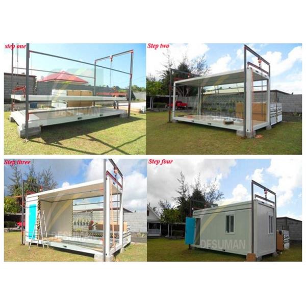 Quality ISO Family Fireproof Flat Pack Container House for sale