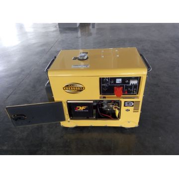 Quality Key Start Soundproof Small Diesel Generators Air Cooled Three Phase KDE8600T3 for sale