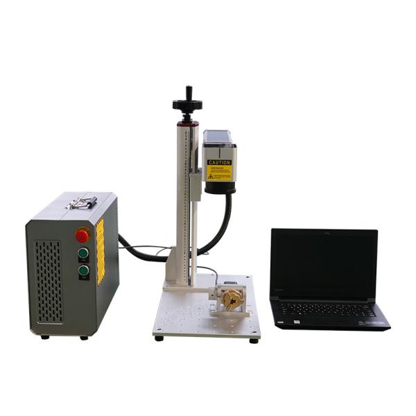 Quality Rotary 20W 30W 50W Mini Portable Laser Marking Machine for sale