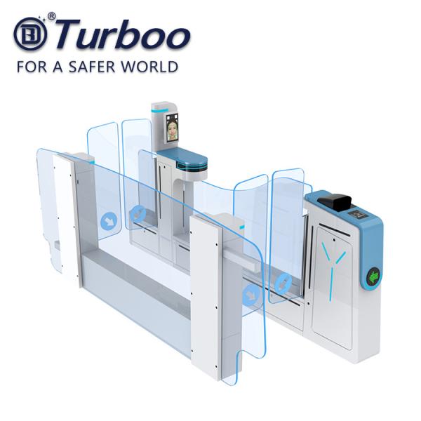 Quality Airport Swing Barrier Gate Double Identification speed gate turnstile for sale