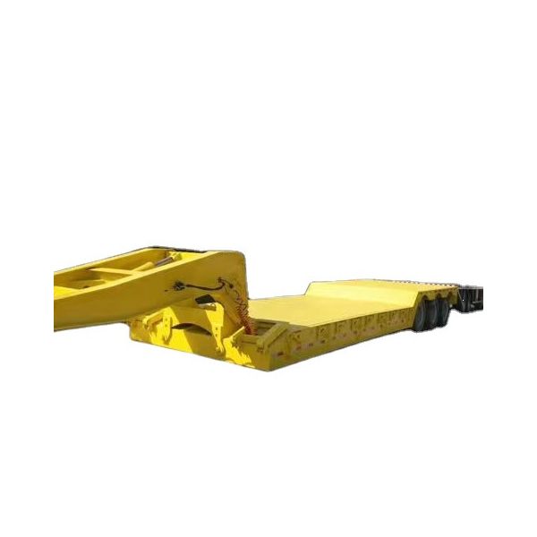Quality 13T-18T Axle Customizable 3-Axle Low Load Lowbed Semi-Trailer for Customized Requirements for sale