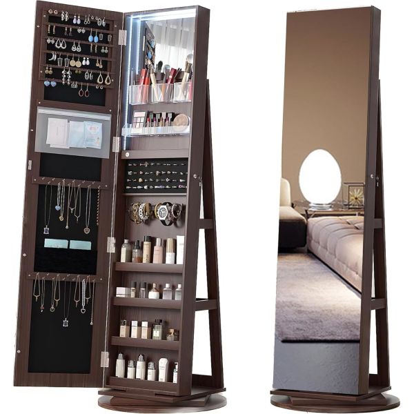 Quality Frameless Full Length Mirror Cabinet Rectangle Wood Mirror Cabinet Customized for sale